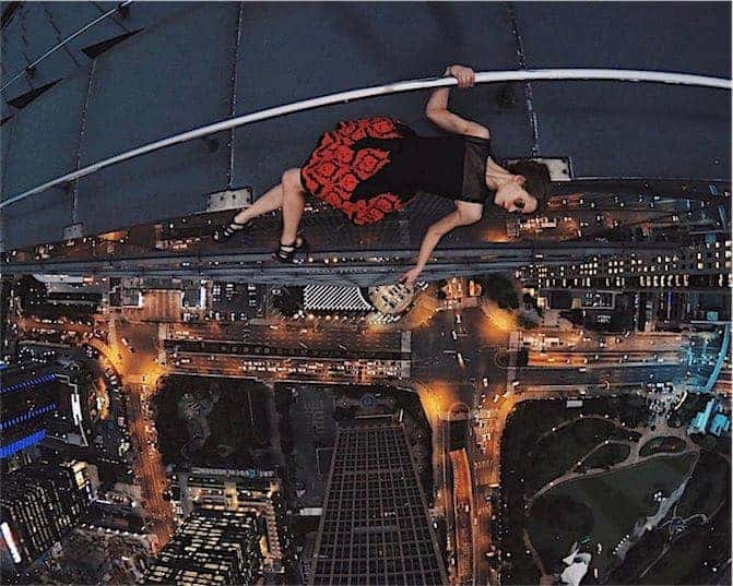 Russian Daredevil Takes the Most Dangerous Selfies Ever